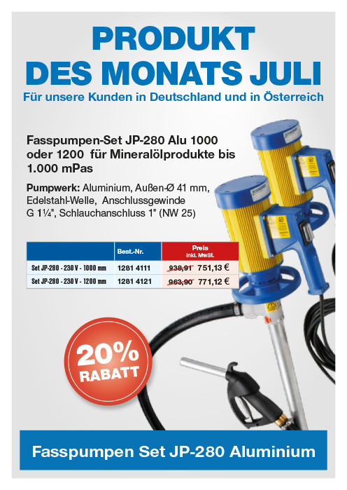 Online Shop JESSBERGER Pumpen